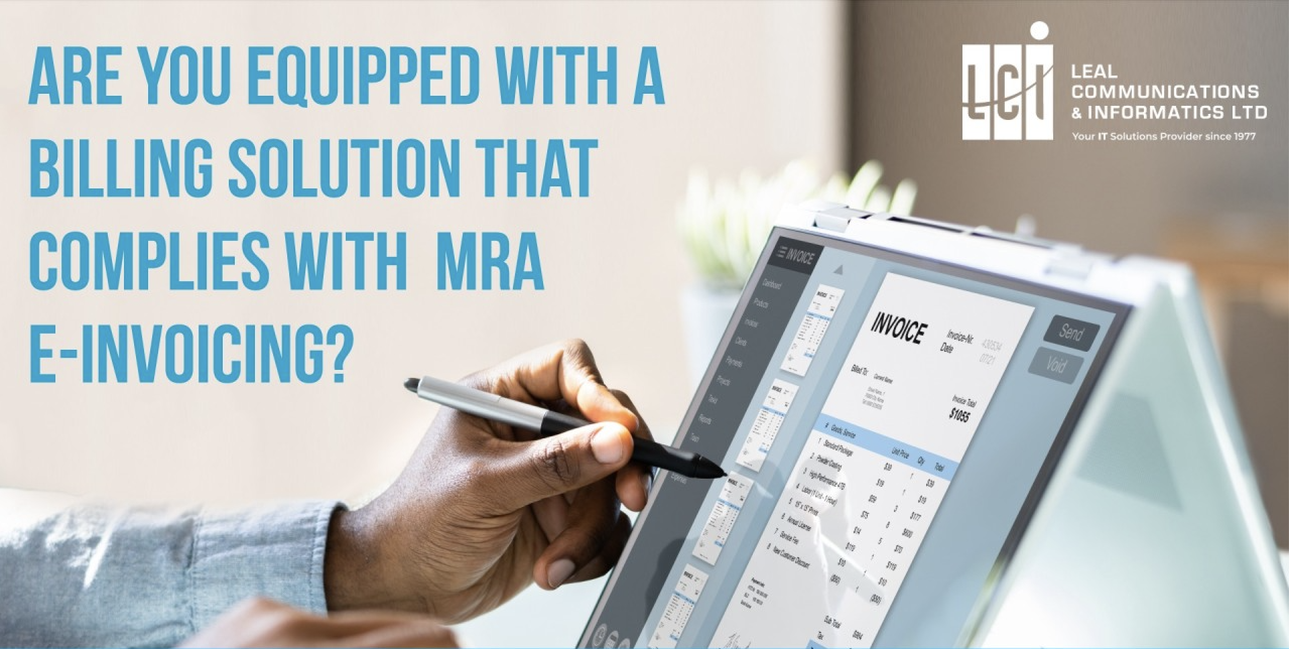 4 Reasons to choose LCI for your E-Billing System / E-Invoicing ...